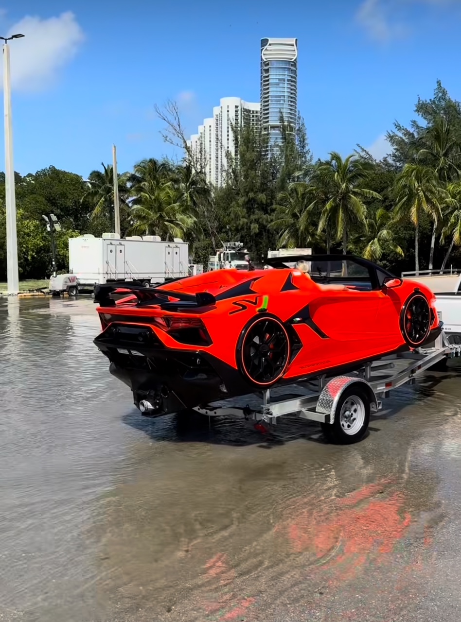 LA Water Cars — Water-Driving Supercars